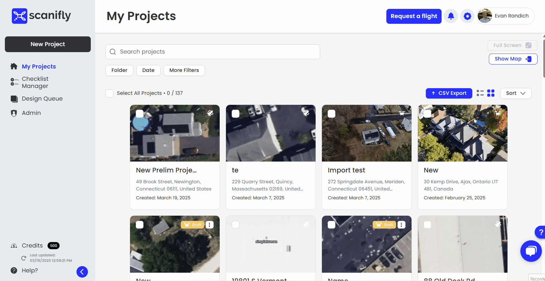 Scanifly3D & Company Settings (Global settings)